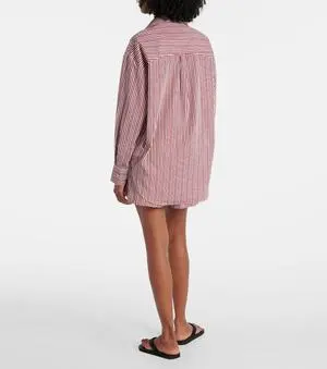 Faithfull The Brand En Vau Striped Cotton Shirt