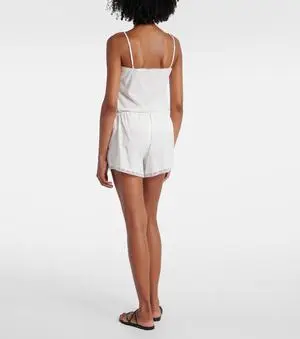 Faithfull The Brand Denise Cotton Voile Shorts