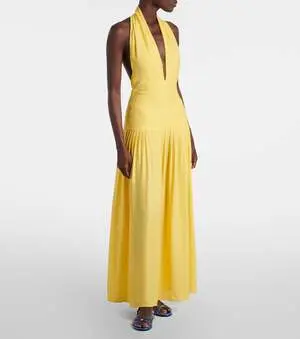 Proenza Schouler Azure Leather Lace-up Sandals