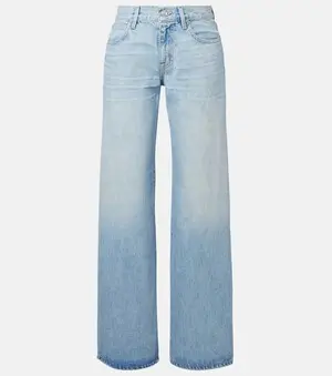 SLVRLAKE Slvrlake Mica Wide-Leg Jeans Blue