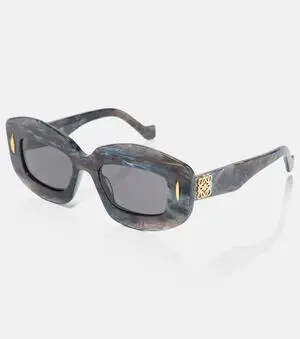 Loewe Screen Rectangular Sunglasses - Grey