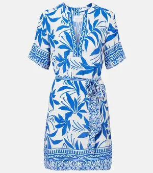 Velvet By Graham & Spencer Vanessa Printed Shirt Dress