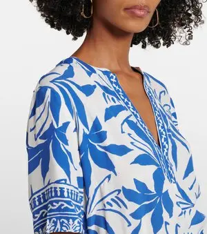 Velvet By Graham & Spencer Vanessa Printed Shirt Dress