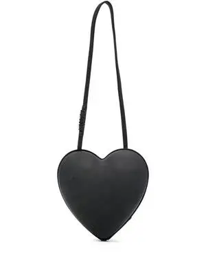 Moschino Heart-shaped Shoulder Bag - Black