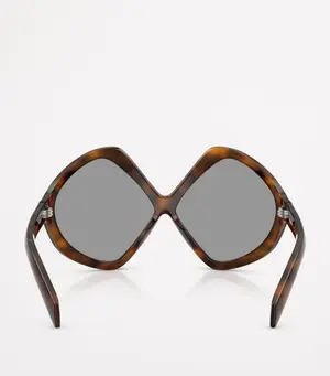 Prada Acetate Pr B21s Sunglasses - Brown