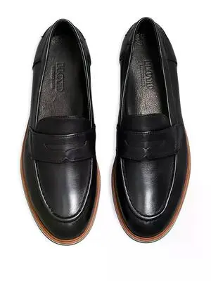 Lloyd Name' Leather Penny Loafers With Contrast Sole
