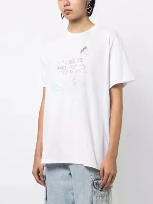Collina Strada Graphic Print Organic Cotton T-shirt