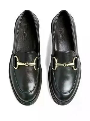 Lloyd S Leather Loafers With Horsebit Detail