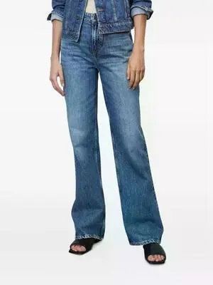 Marc O'polo Bootcut Jeans With Frayed Hem