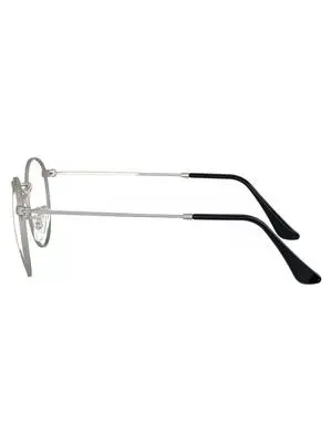 Ray-ban Round-frame Eyeglasses - Silver