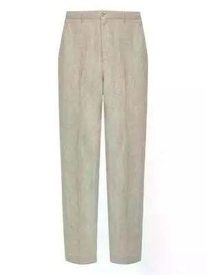 Etro Pleated Trousers - Neutrals