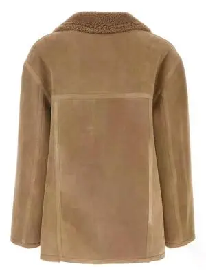 Fendi Double-breasted Shearling Jacket