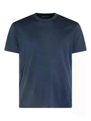 TOM FORD Crew-neck Short-sleeve T-shirt - Blue