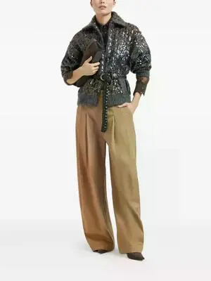 Brunello Cucinelli Tailored Cotton Trousers