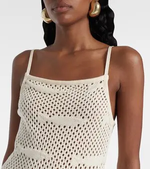 Staud Rio Crochet Cotton Beach Dress