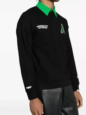 AAPE BY *A BATHING APE Crew Neck Sweatshirt - Black