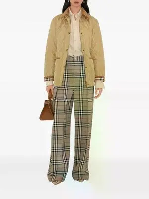 Burberry Quilted Belted Jacket
