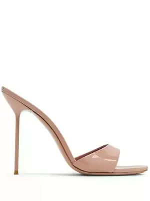 Paris Texas Lidia 105mm Patent Leather Mules - Pink