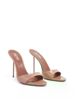 Paris Texas Lidia 105mm Patent Leather Mules - Pink