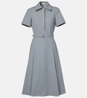 EMILIA WICKSTEAD Iwona Belted Midi Dress