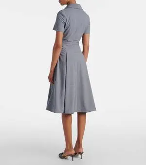 EMILIA WICKSTEAD Iwona Belted Midi Dress