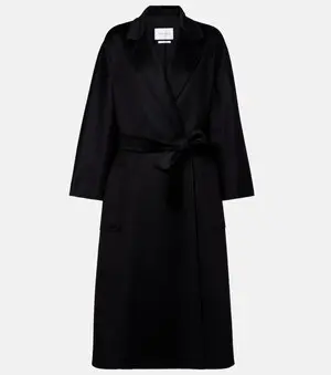 Max Mara Ludmilla Cashmere Coat - Black