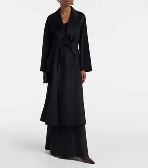 Max Mara Ludmilla Cashmere Coat - Black