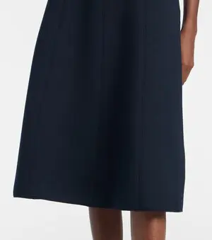 Max Mara Abaco Pleated Midi Skirt