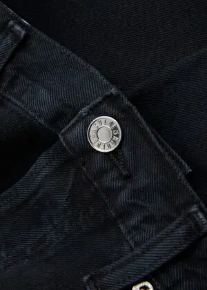 AGOLDE Low Slung Baggy Wide-leg Jeans - Black