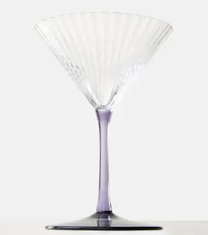 NASONMORETTI Set Of 2 Martini Glasses - Transparent