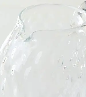NASONMORETTI Idra Murano Glass Jug - Transparent