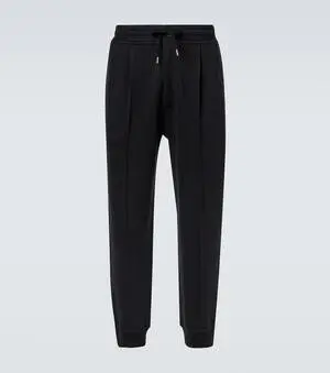 Brunello Cucinelli Cotton-blend Sweatpants - Blue