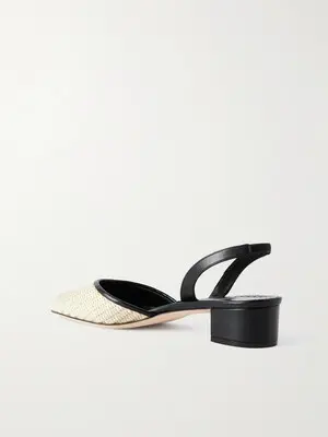 Manolo Blahnik Raffro 30 Slingback Pumps
