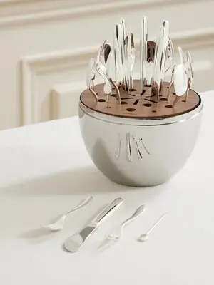 Christofle Mood Party 24-piece -plated Cutlery Set