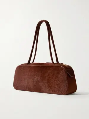 Khaite Simona Calf Hair Shoulder Bag - Red