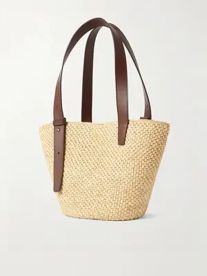 LIÉ STUDIO The Bianca Small Raffia Tote - Neutrals