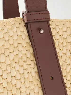 LIÉ STUDIO The Bianca Small Raffia Tote - Neutrals