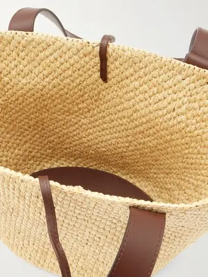 LIÉ STUDIO The Bianca Small Raffia Tote - Neutrals