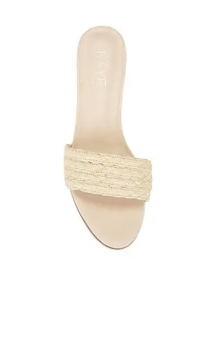 Raye Lillian Raffia Heeled Sandal