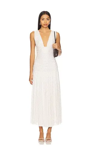 MORE TO COME Haydee Maxi Dress - White