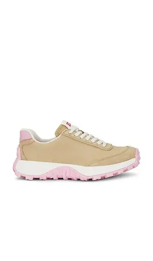 Camper Drift Trail Nubuck Leather Lace-up Sneakers - Brown