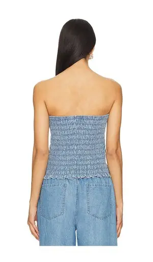 Lna Gigi Tube Top - Blue
