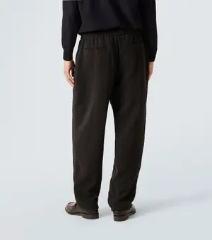 Giorgio Armani Jacquard Straight Leg Trousers