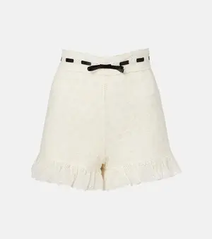 Valentino Garavani Frill Shorts For Women
