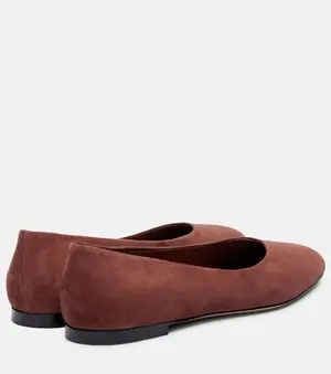 Paris Texas Lavinia Suede Ballet Flats