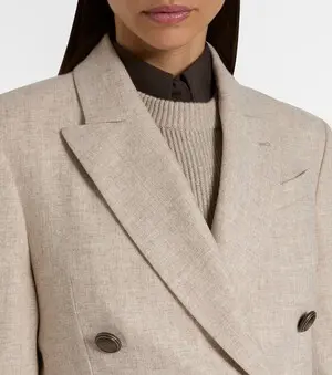 Brunello Cucinelli Wool And Cashmere Blazer
