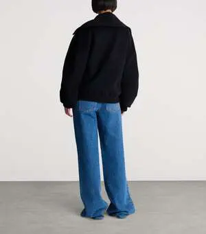 Balmain Wool-cashmere Pea Coat