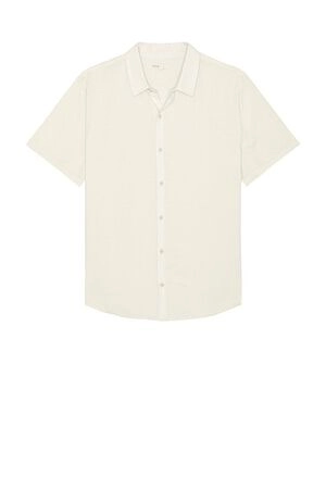 Onia Jack Air Linen Shirt - Stone