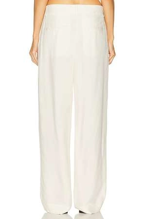 TOTEME Double Pleat Straight Trousers