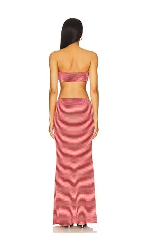 MORE TO COME Marcela Skirt Set - Red